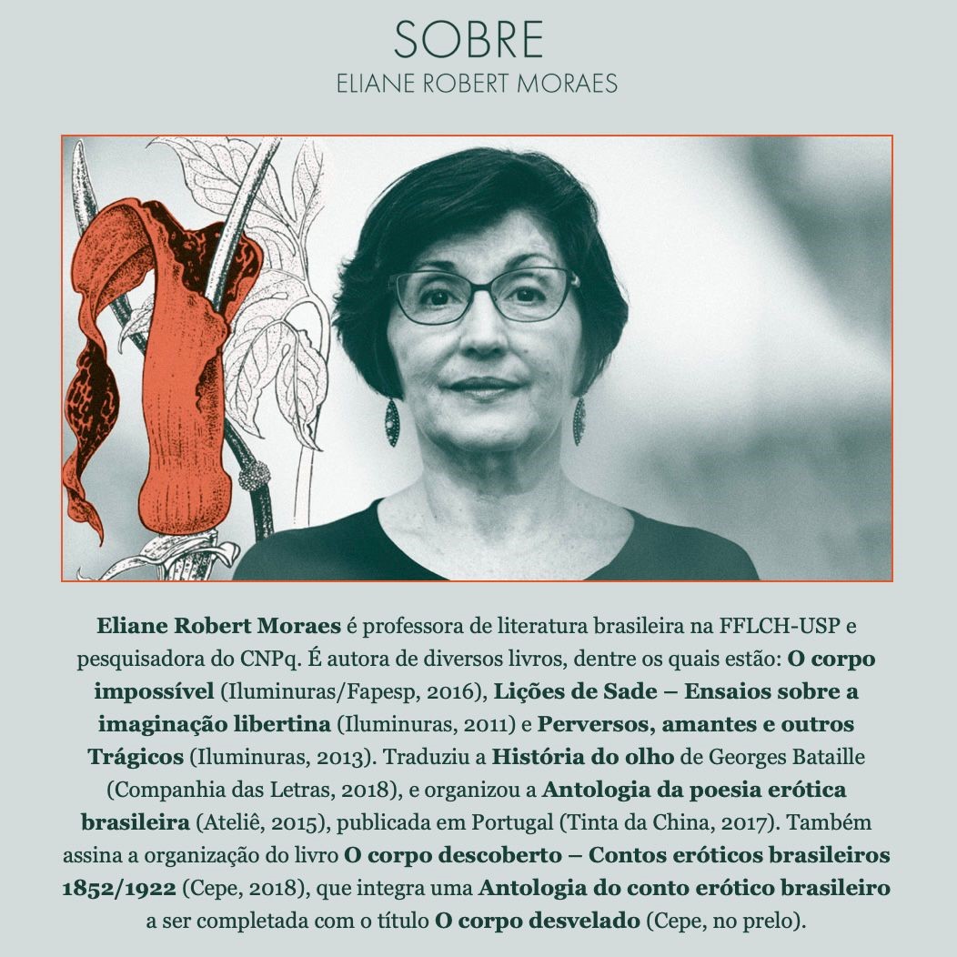 “Erotismo é criação” | Entrevista com Eliane Robert Moraes – BVPS